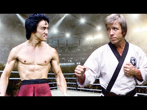 *RARE FOOTAGE* Bruce Lee VS Chuck Norris REAL FIGHT Video