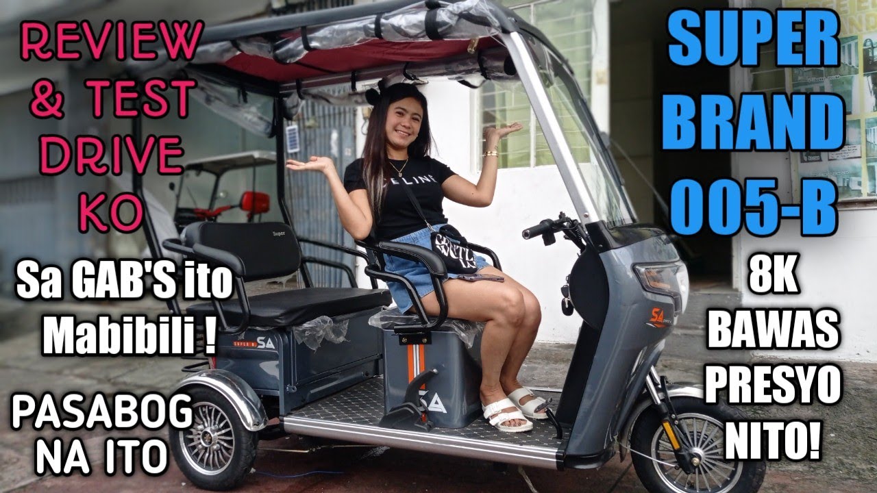 MGA E-BIKE NA MURA SA GAB'S I-TEST DRIVE NATIN GAANO KABILIS AT ...