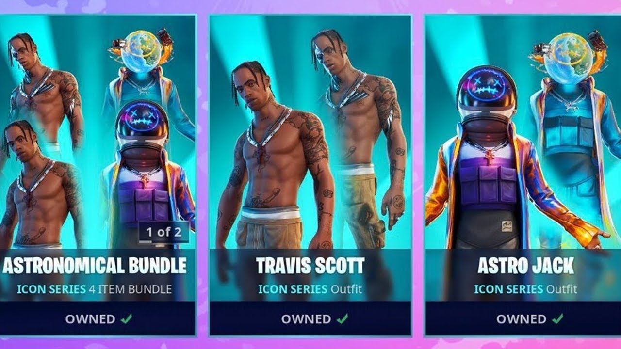 TRAVIS SCOTT SKIN RETURN RELEASE DATE FORTNITE ITEM SHOP! - YouTube