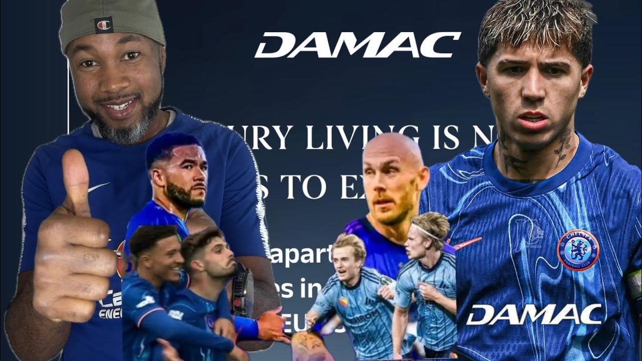 CHELSEA ANNOUNCE DAMAC AS NEW SHIRT SPONSOR - YouTube