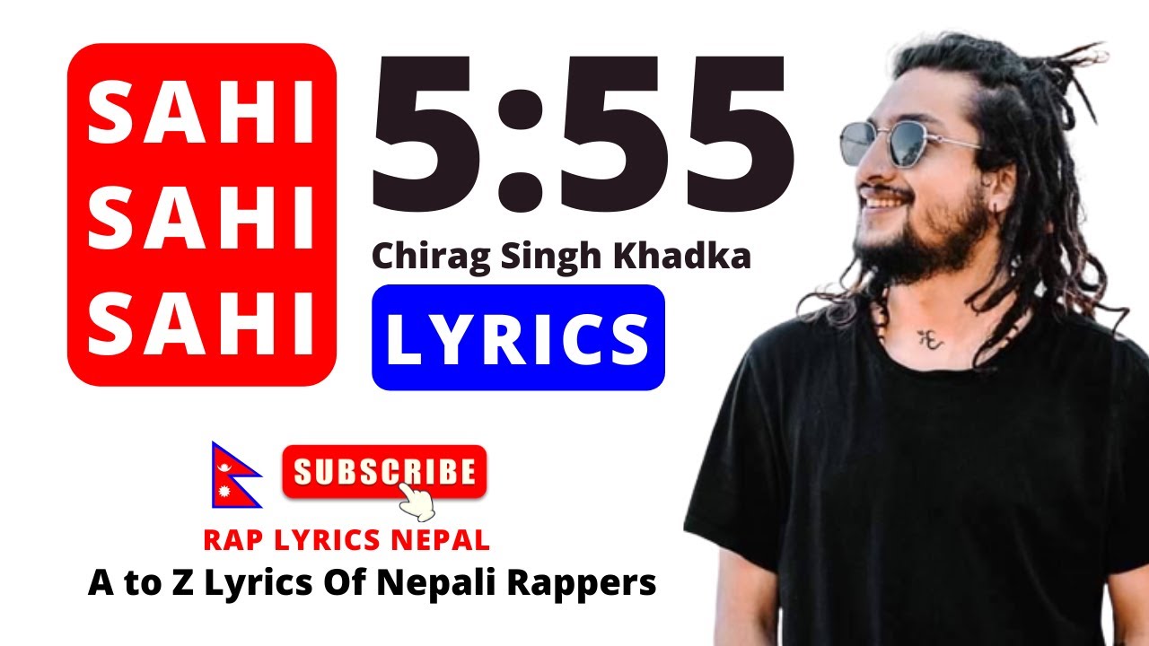 555-Sahi Sahi lyrics || Rap Lyrics Nepal || COSMIC SOUL life jacket ...