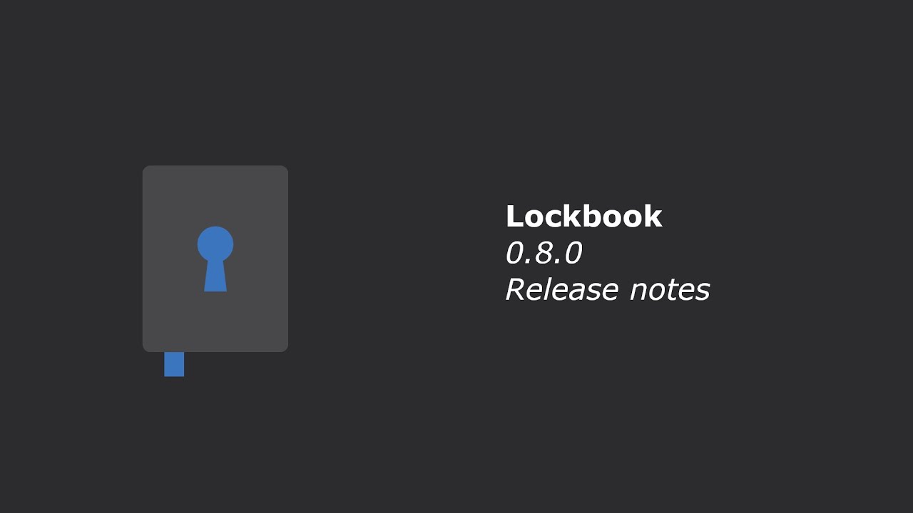 0.8.0 Release Notes - YouTube