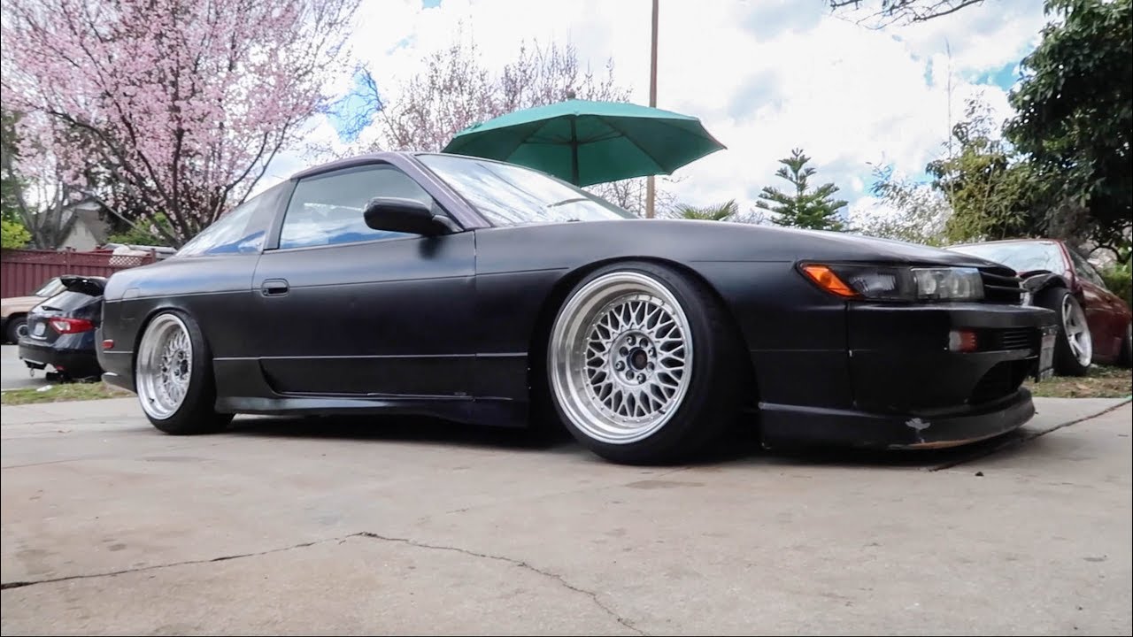 240SX TYPE X KIT GETS PAINTED! - YouTube