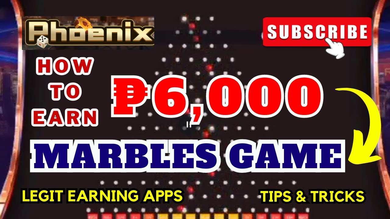 HOW TO EARN 6,000 PESOS || MARBLES GAME || PHOENIX TIPS & TRICKS - YouTube