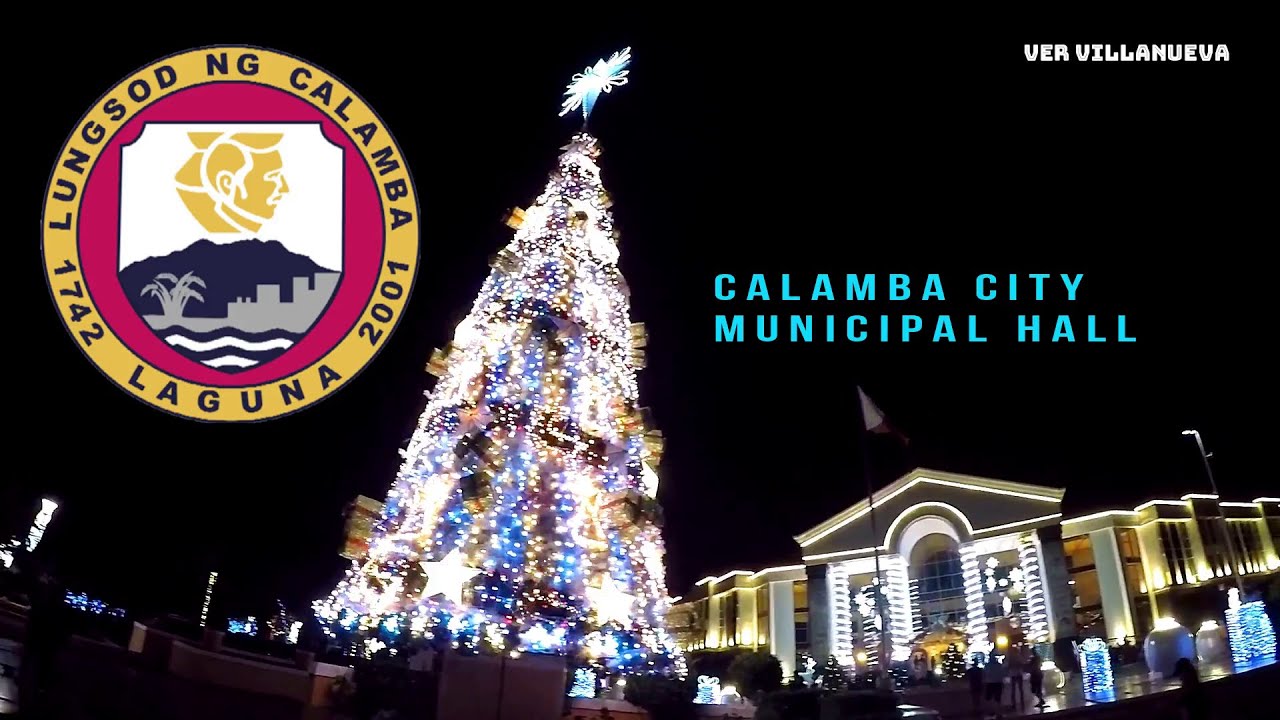 2019 New Calamba City Municipal Hall Christmas Lights and Decorations ...