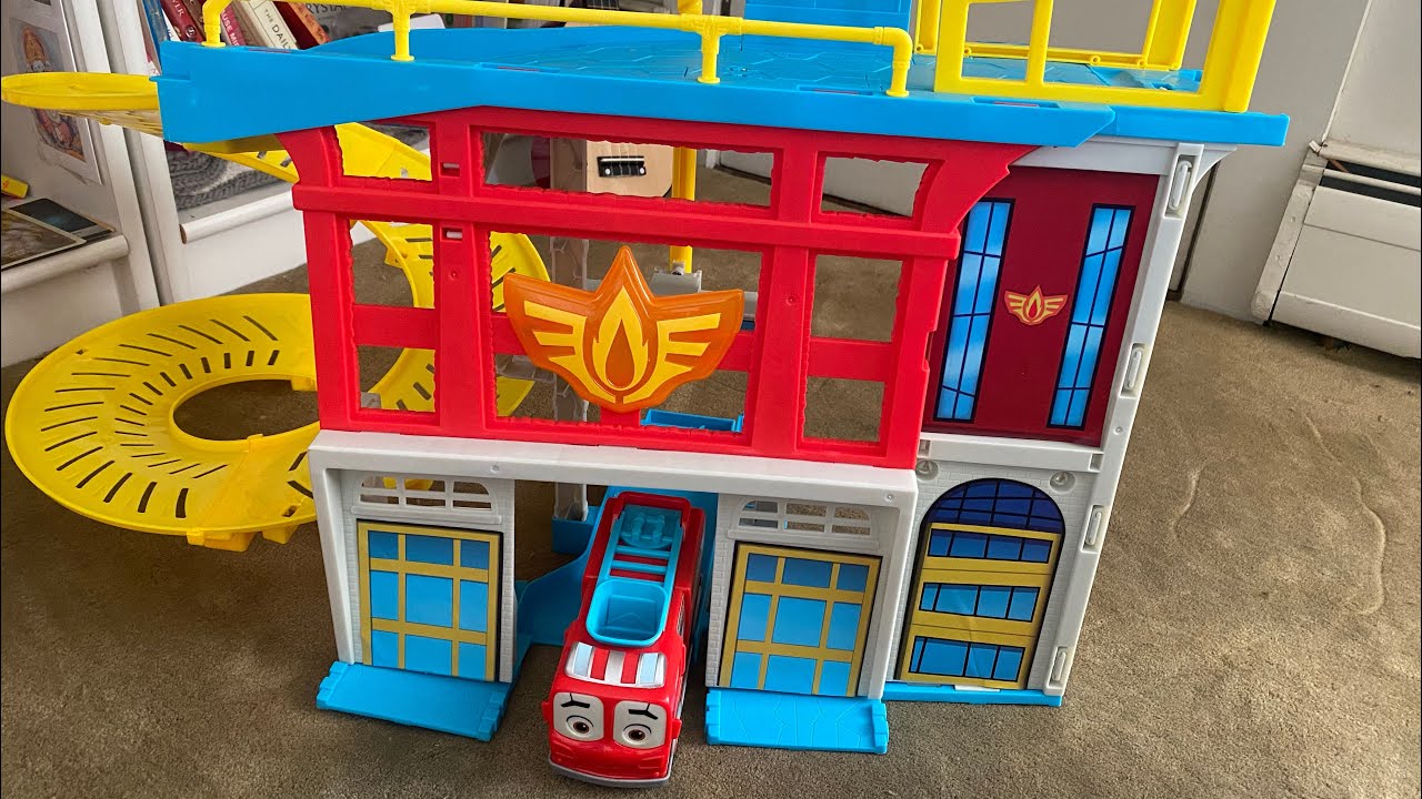 Honest Review Fire Buds Fire Station Toy Disney Junior Toy - YouTube