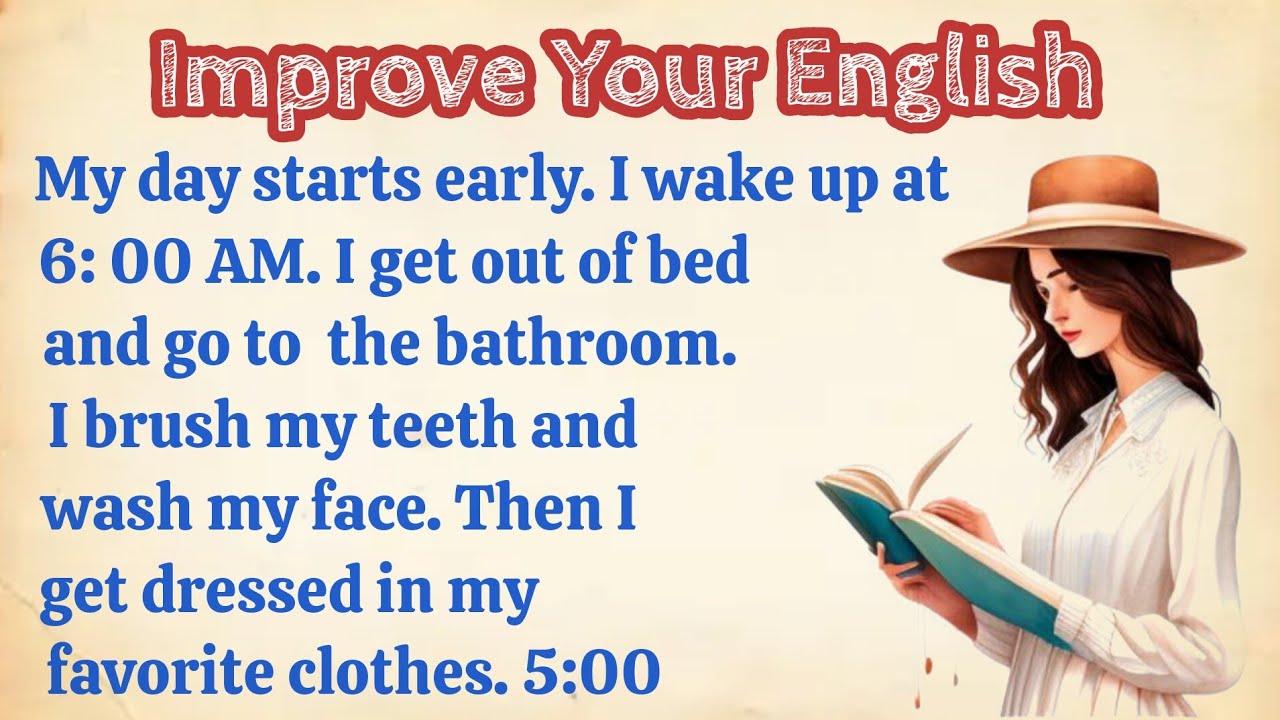 Daily Routine | Improve your English | Learn English Speaking|English ...