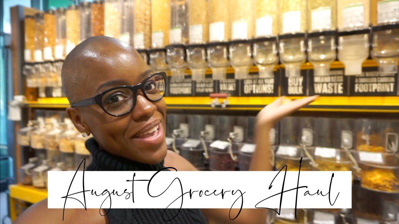 Grocery Haul For ONE | August 2019 | STACEY FLOWERS - YouTube