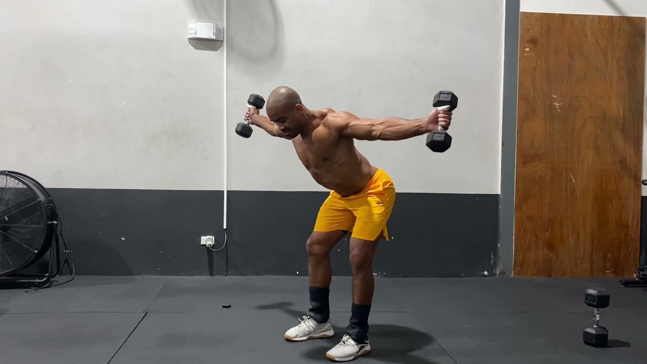 BENT OVER REVERSE FLY WITH EXTERNAL ROTATION - YouTube