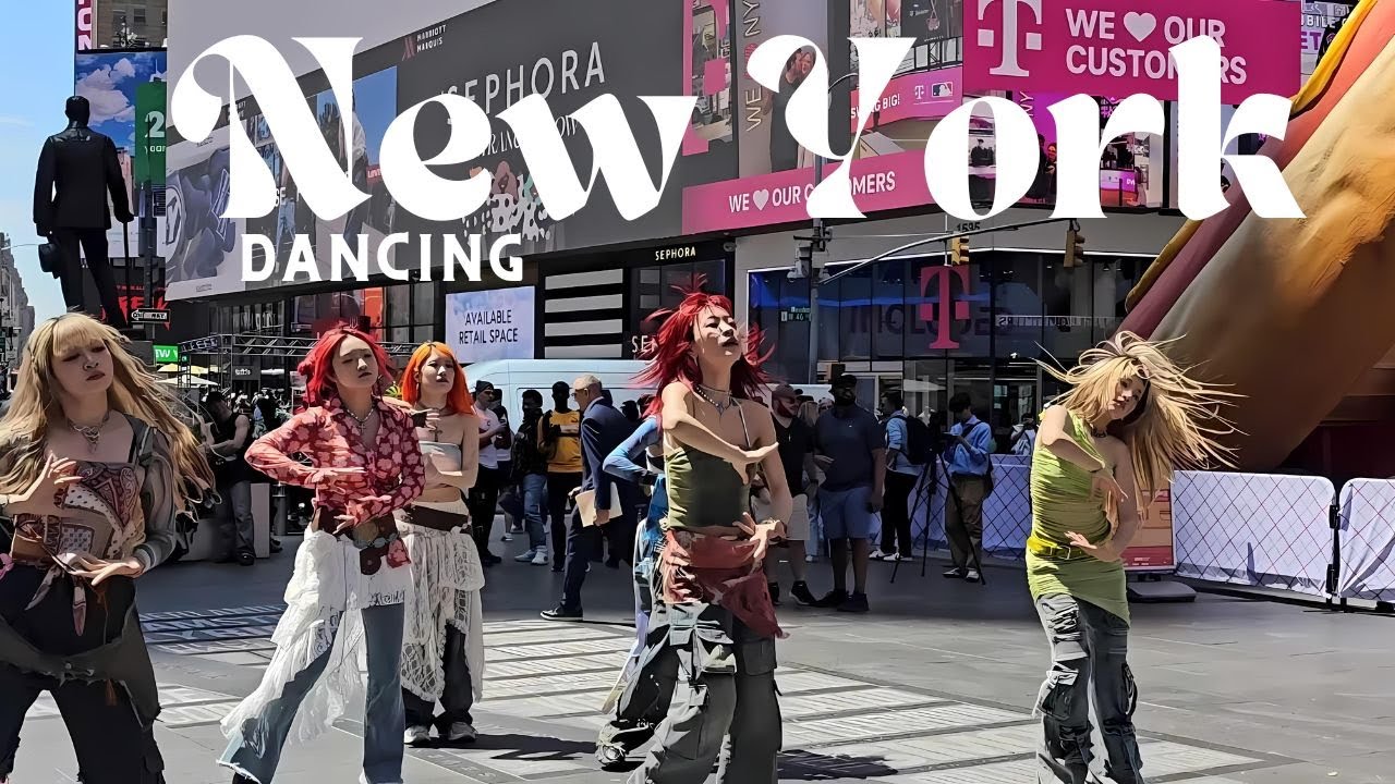 Times Square Dancing NYC: That is New York City ♥️ #nycvlog # ...
