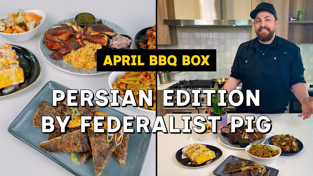 Federalist Pig Monthly Membership Tasting Menu #32 - Persian Inspired ...