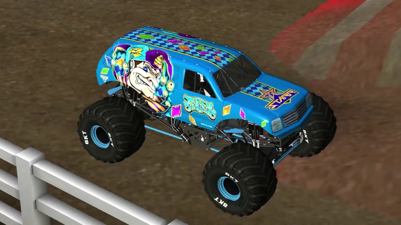 ROR Monster Jam custom JESTER SHOWCASE - YouTube