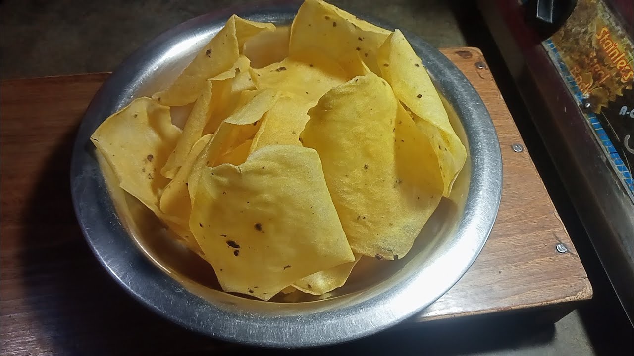 मुंग की दाल और चावल के मिक्स पापड़ | Moong dal papad | Papar recipe ...