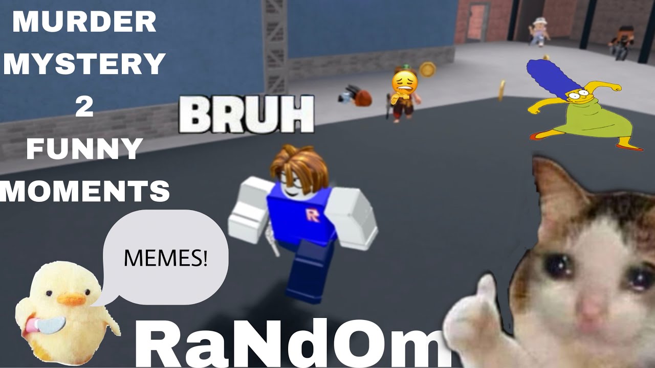 ROBLOX MM2 FUNNY MOMENTS RANDOM MONTAGE (MEMES) - YouTube