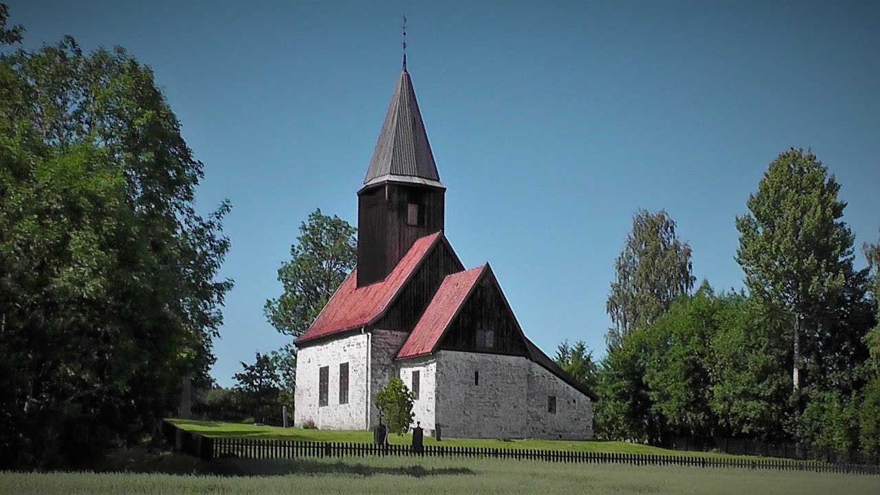 Fiskum gamle kirke - YouTube