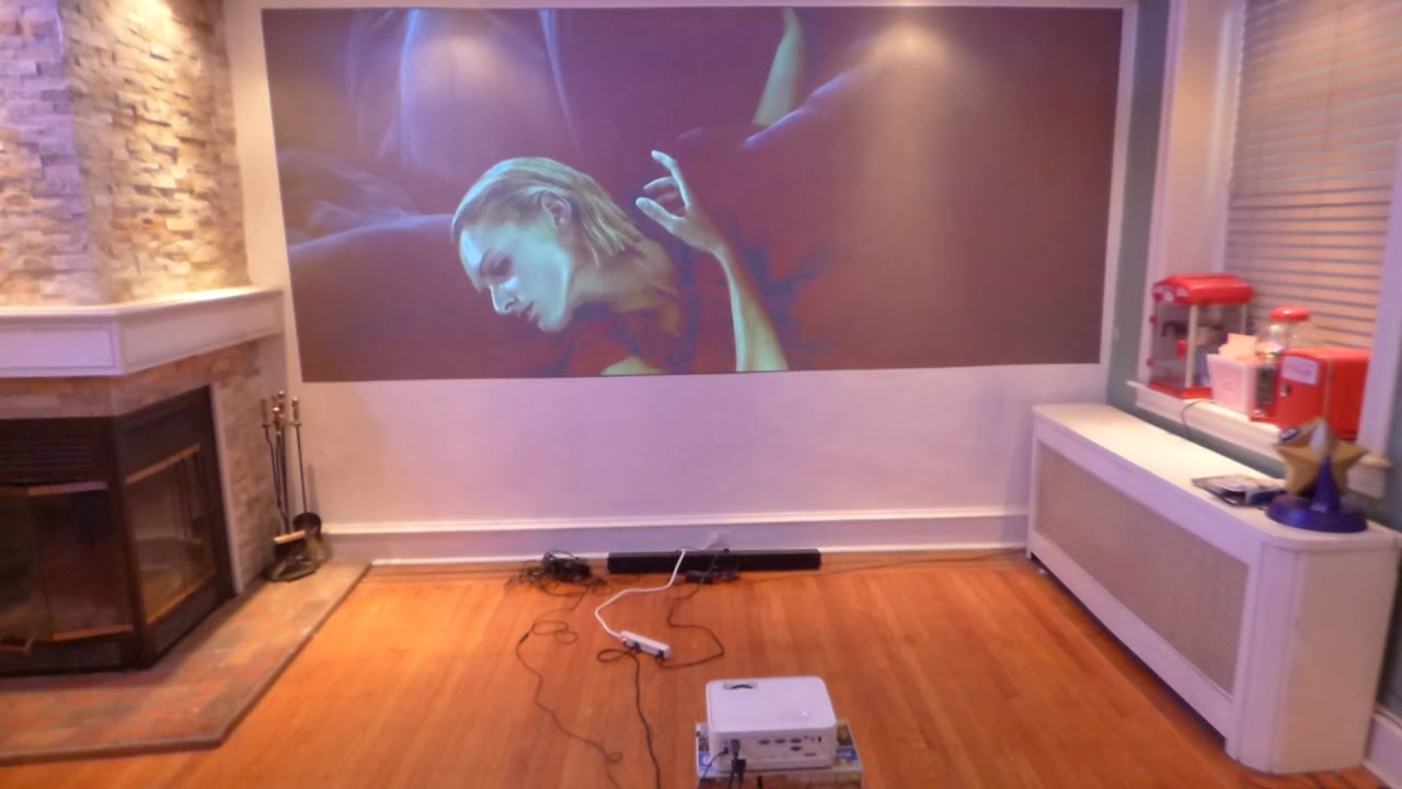 Ambient light killer luminous ALR cinema paint using 720p and 4k long ...