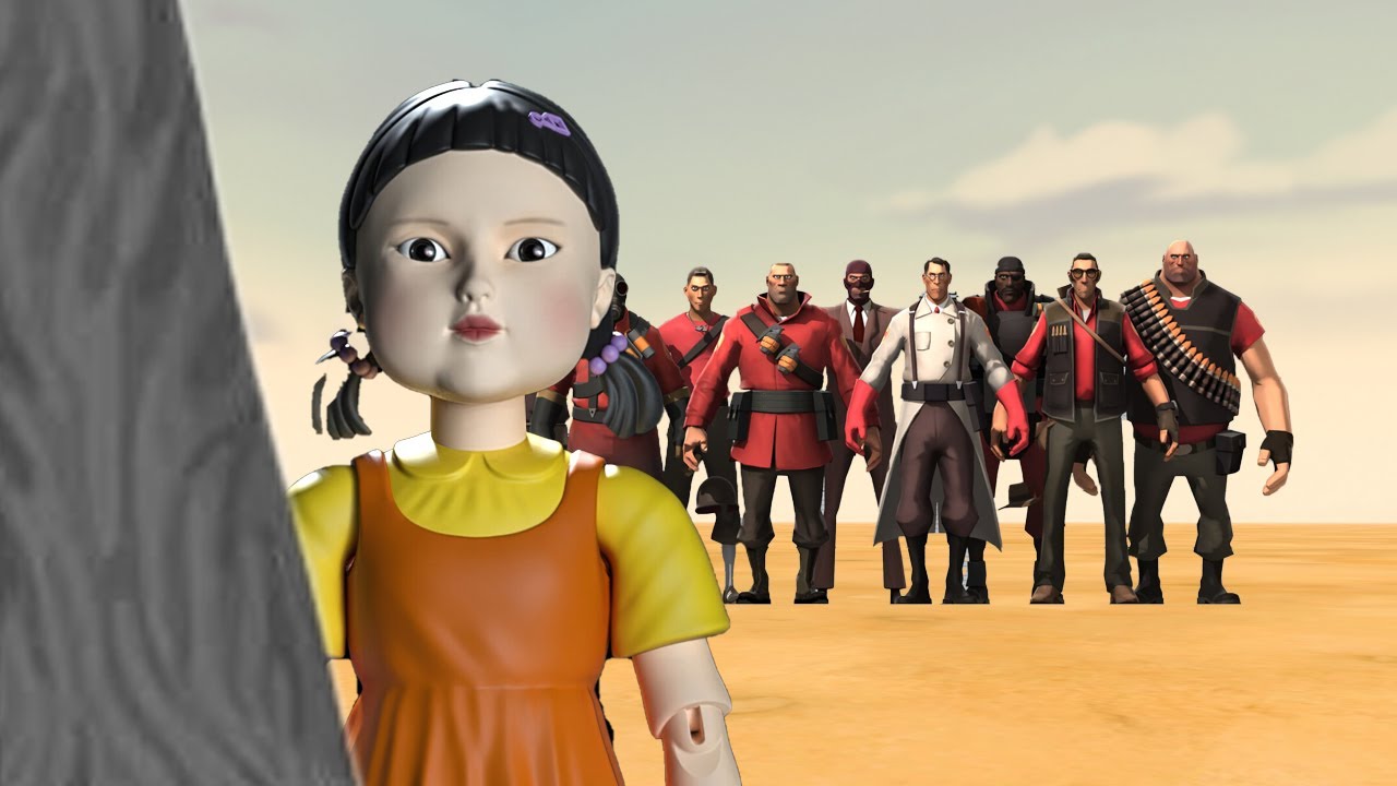 [ SFM ] If Team Fortress 2 were in Squid Game ! - YouTube
