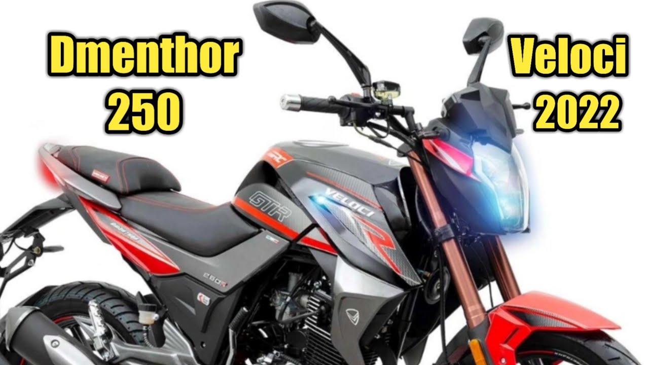 Nueva Veloci Dmenthor 250 2022 // Diseño y Gps incluido - YouTube