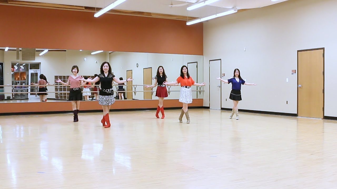 My Hero - Line Dance (Dance & Teach) - YouTube