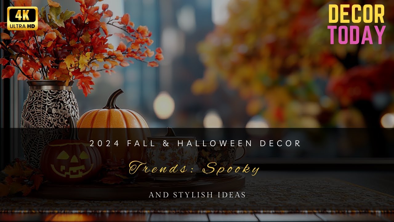 2024 Fall & Halloween Decor Trends: Spooky and Stylish Ideas - YouTube