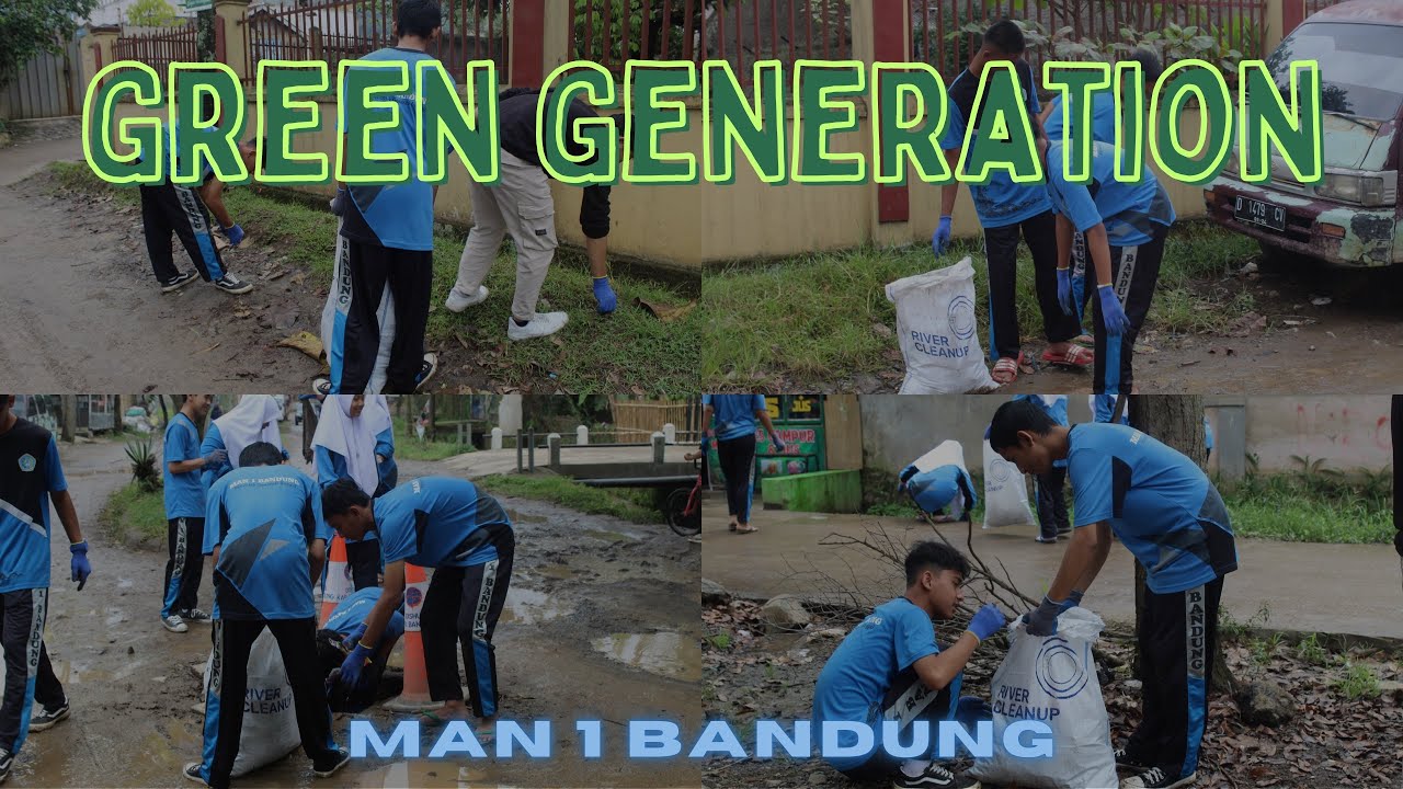 MAN 1 Bandung bekerja sama dengan Green Generation Jawa Barat - YouTube