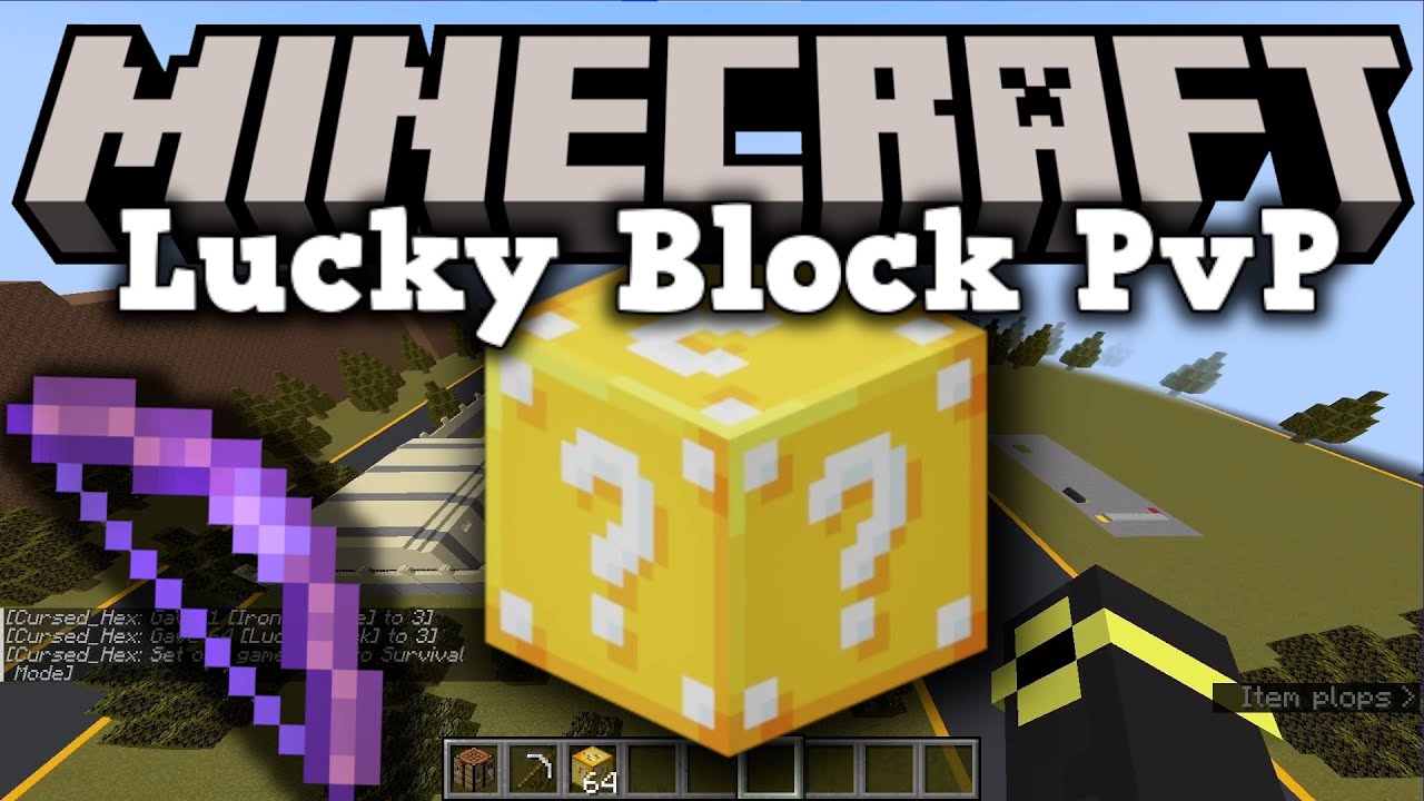 Minecraft Lucky Block PvP | Military Base - YouTube
