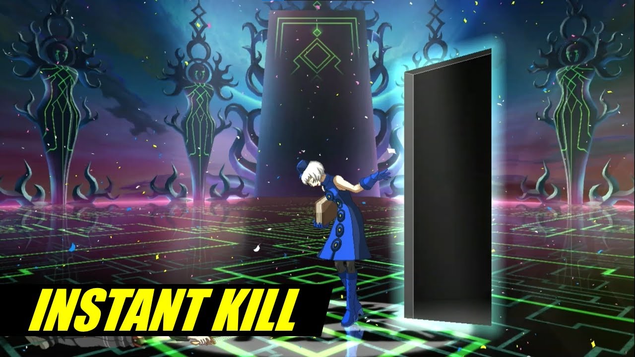 Elizabeth's Instant Kill in Persona 4 Arena Ultimax - YouTube