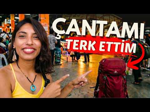 CHIANG MAI YATAKLI TUVALETLİ OTOBÜS | Çantamı Otogarda Terk Ettim 😳