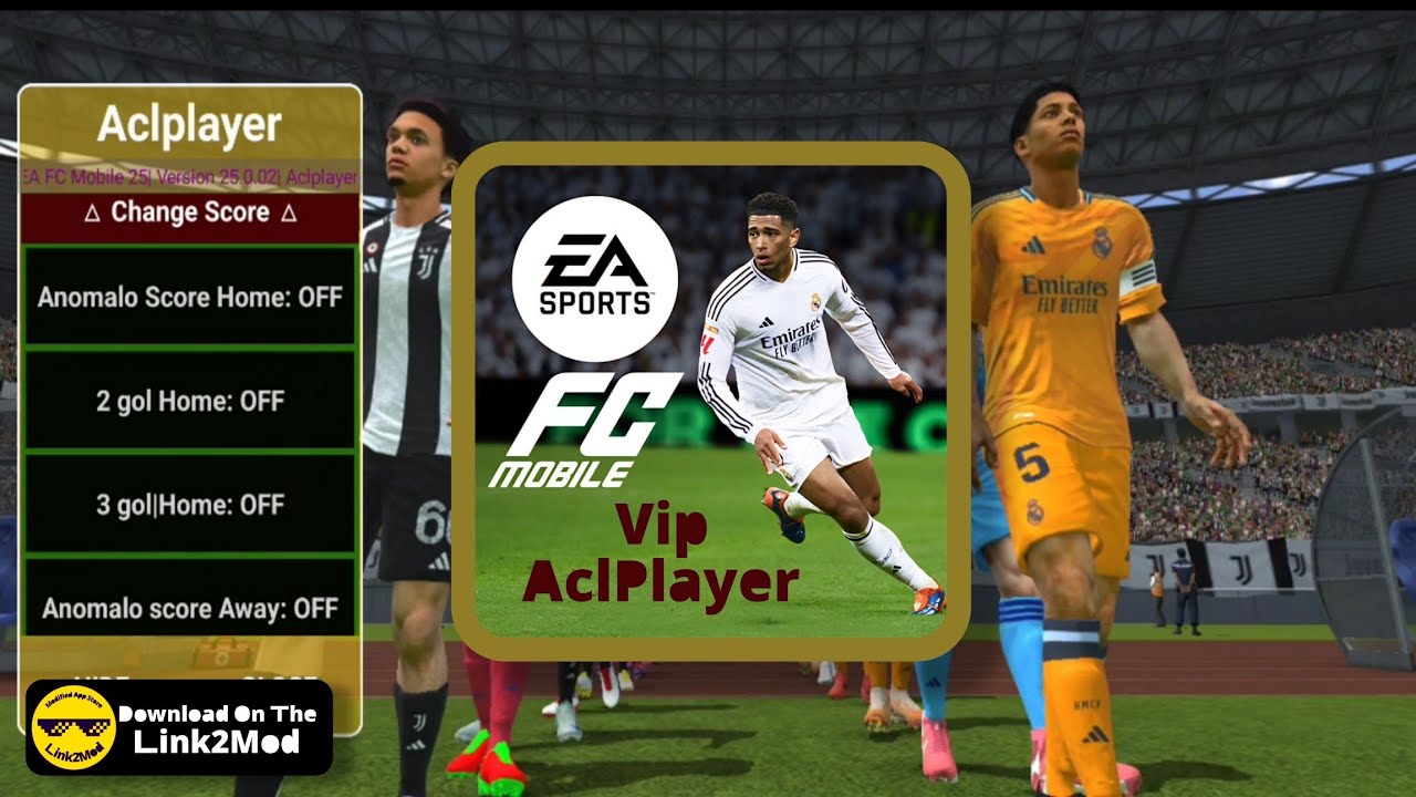 Mod Menu FC Mobile Vip AclPlayer v25.0.02 For All Devices - YouTube