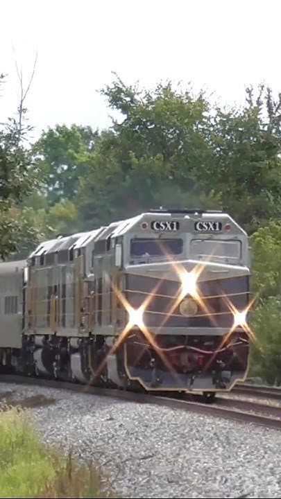 CSX P001 Office Car Special OCS Train from Creston, Ohio August 17, 2022 #csx #ocs #shorts # ...