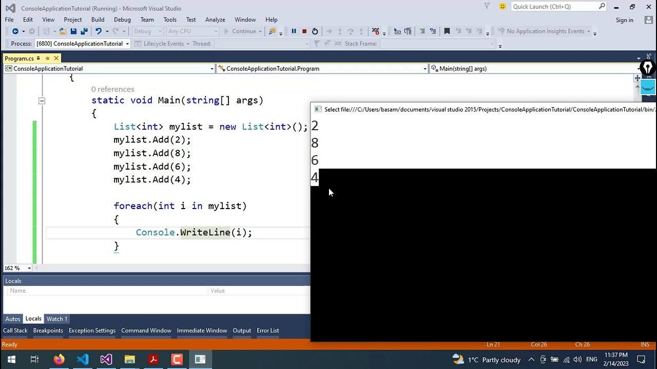 12 List Foreach - YouTube