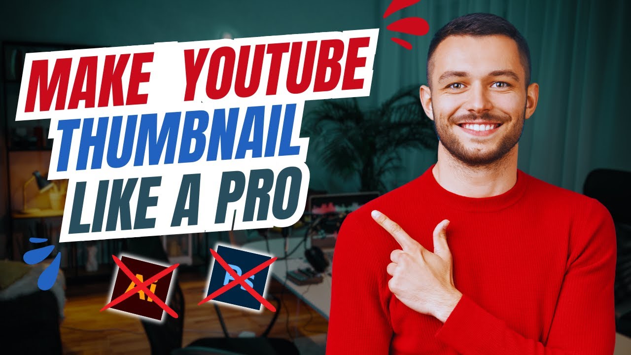 Make a proffesional thumbnail without adobe photoshp & adobe ...