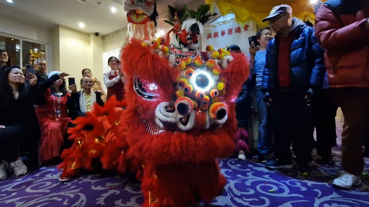 Lion Dance Eye Dotting Ceremony by Pak Mei Lo Hau|CNY 2025|New Loon ...