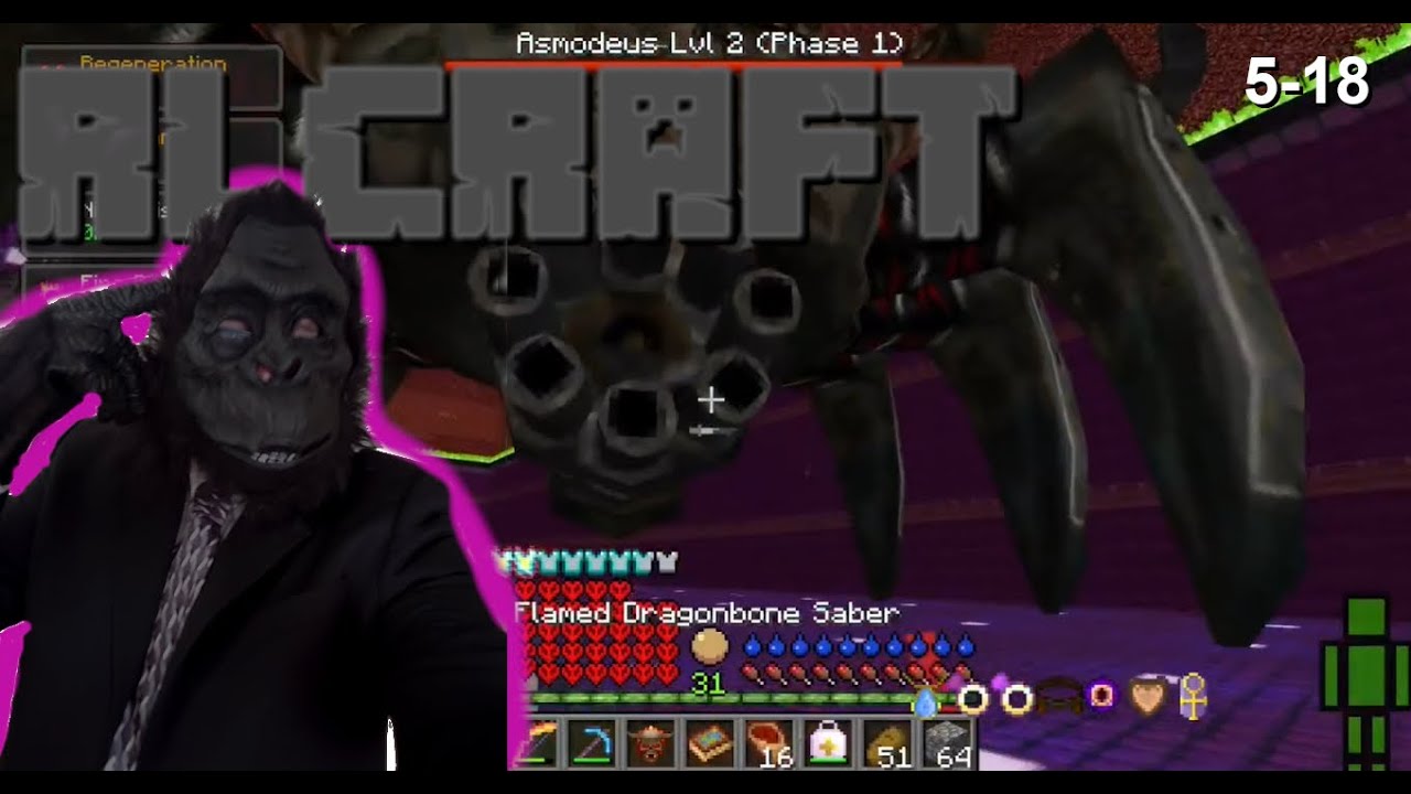 Asmodeus Redemption | Hardcore RLCraft: Season 5 - Episode 18 - YouTube