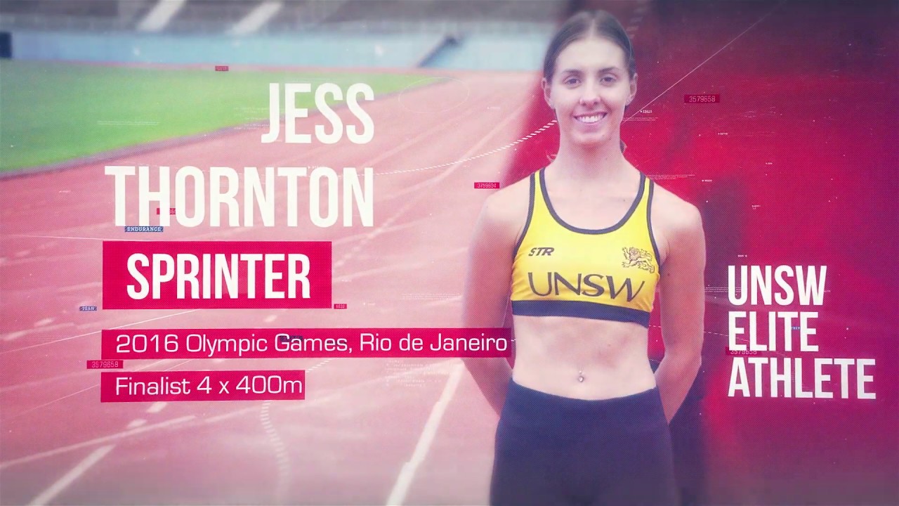 UNSW Elite Athlete Jess Thornton - YouTube
