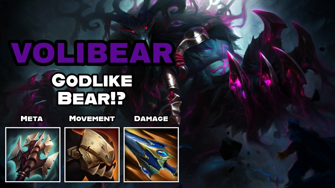 VOLIBEAR JUNGLE IS THE NEW META! NOT YOUR AVERAGE BEAR, MASSIVE MOMENTS!? - YouTube