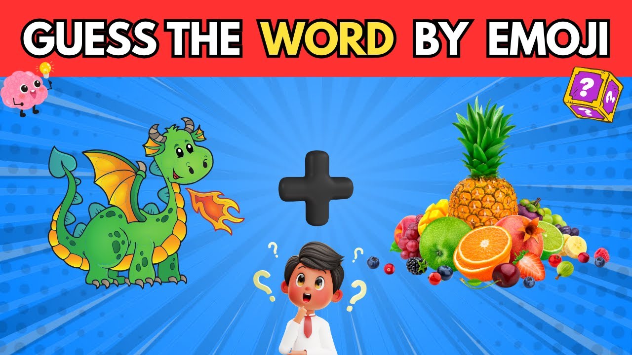Can You Guess the Word by Emoji?🤔 | Compound Words Emoji Quiz for Kids ...