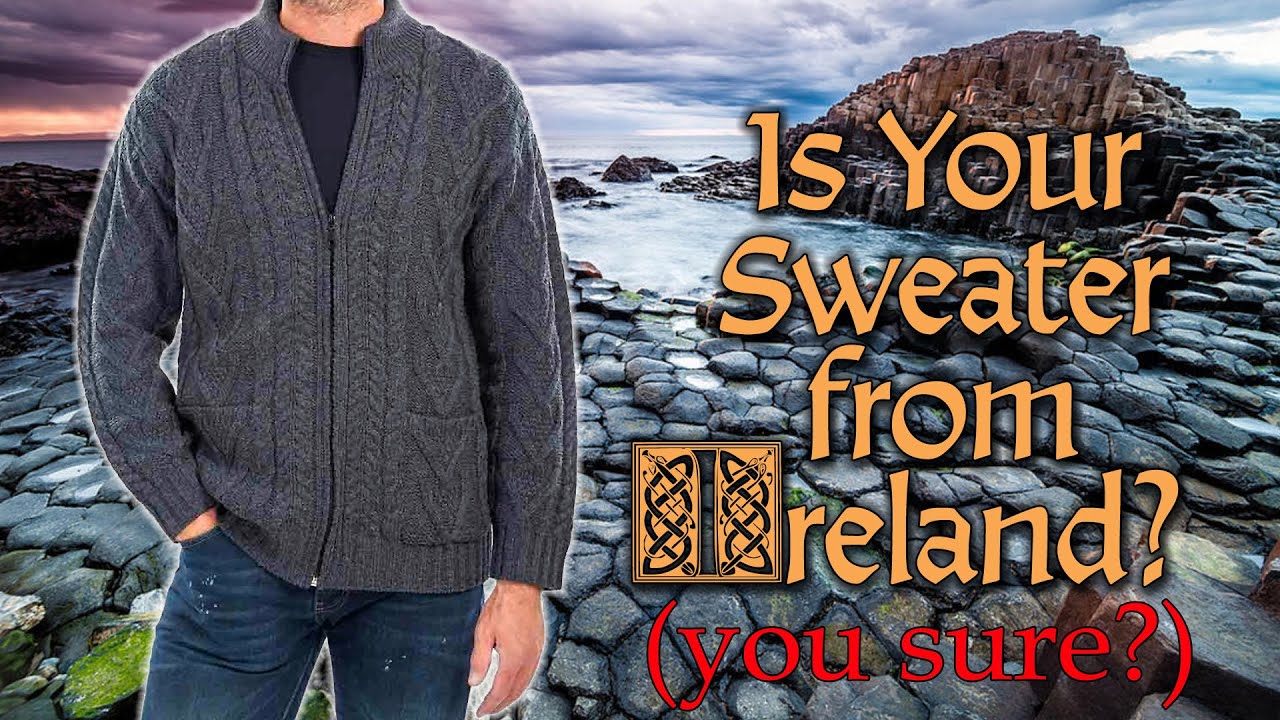 Are USA Kilts Sweaters Made in Ireland? Yup! Learn about our Celtic ...