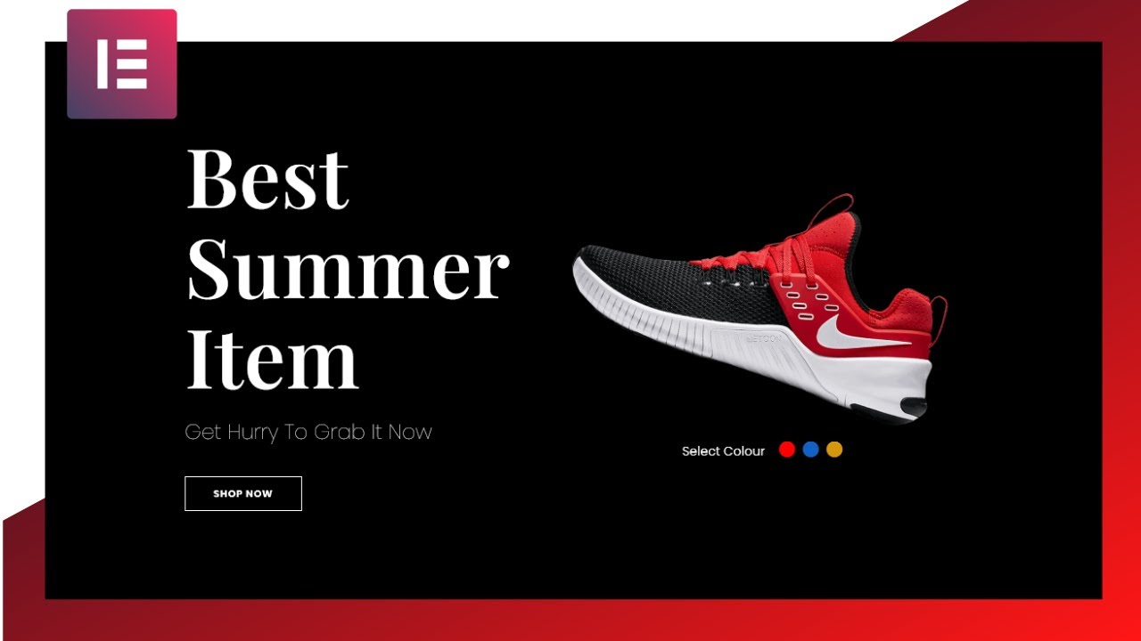 Custom Hero section from scratch using Elementor Pro | Elementor pro ...