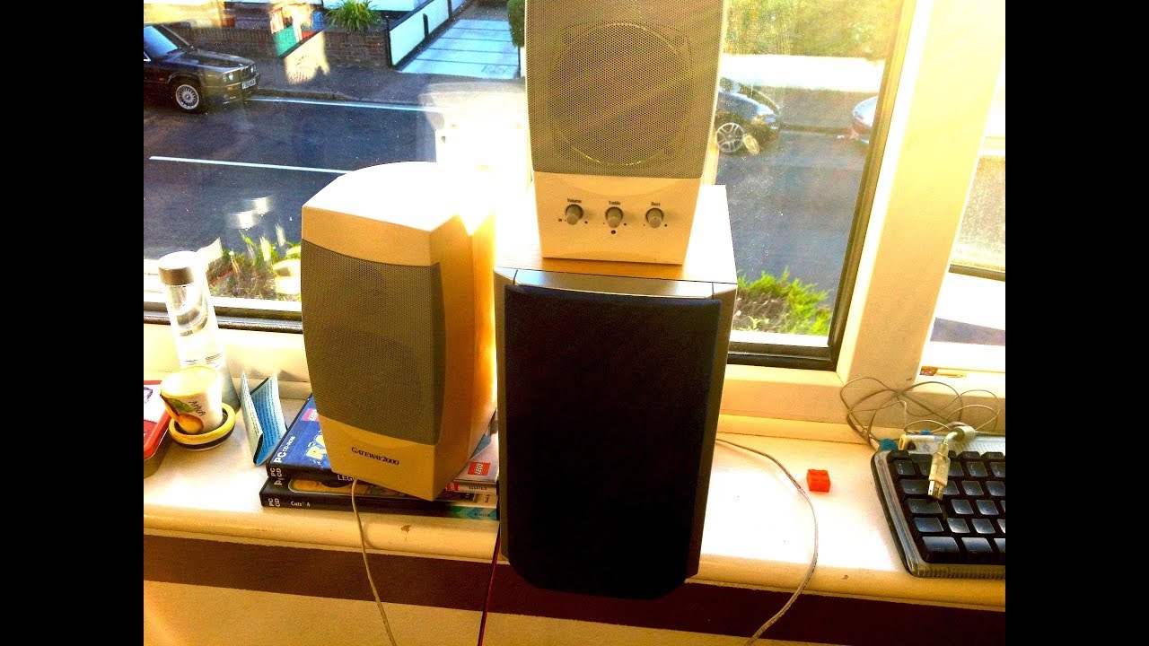 Gateway 2000 PC Speakers - YouTube