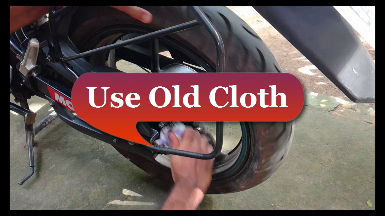 How to clean and lube your motorcycle chain at home || Motorcyclist ...