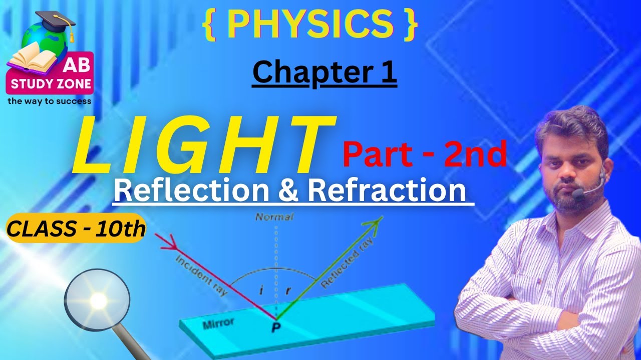 Reflection of light chapter - 1 ( Physics ) Class 10th, Part 2nd # ...