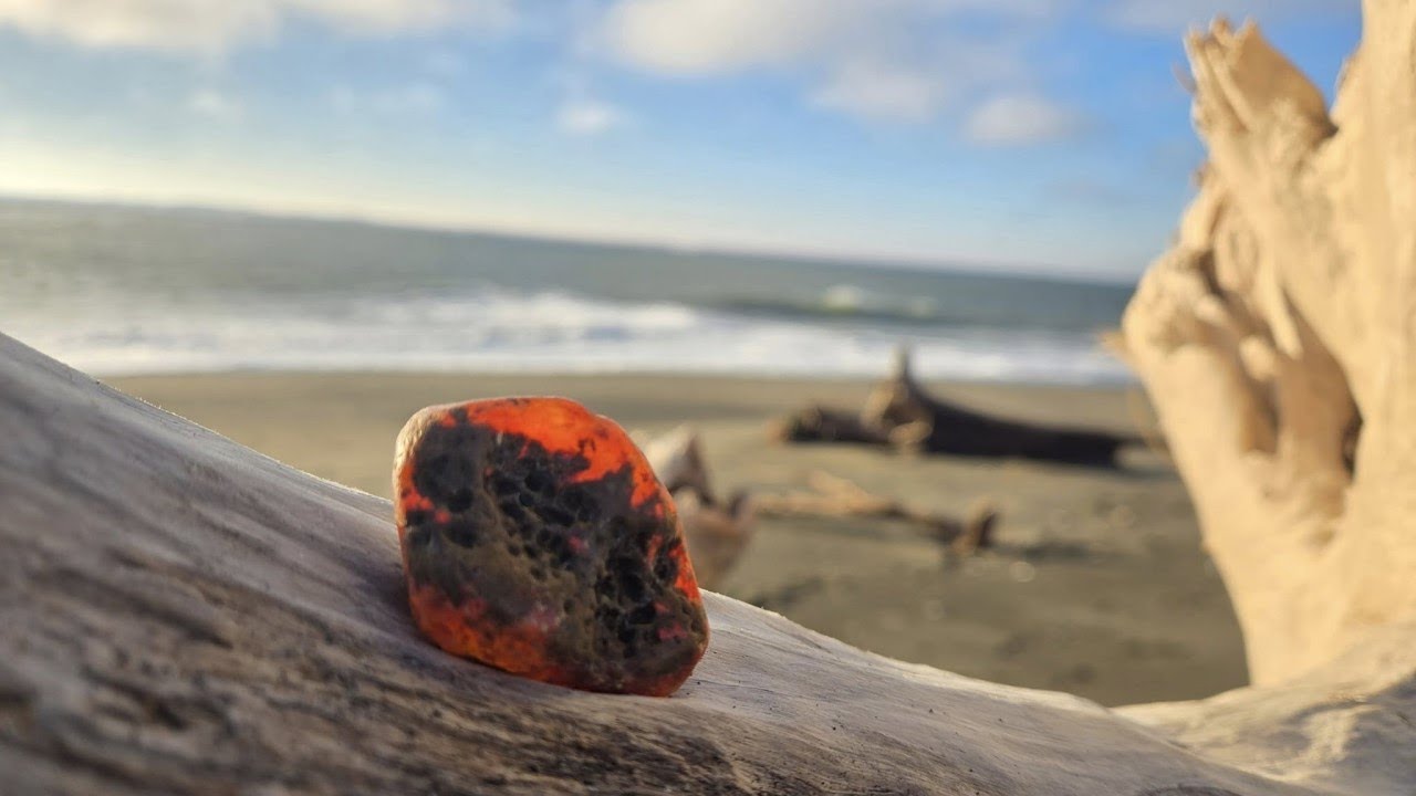 Big Limonite Carnelian Agate Saves the Day! | Washington Coast ...