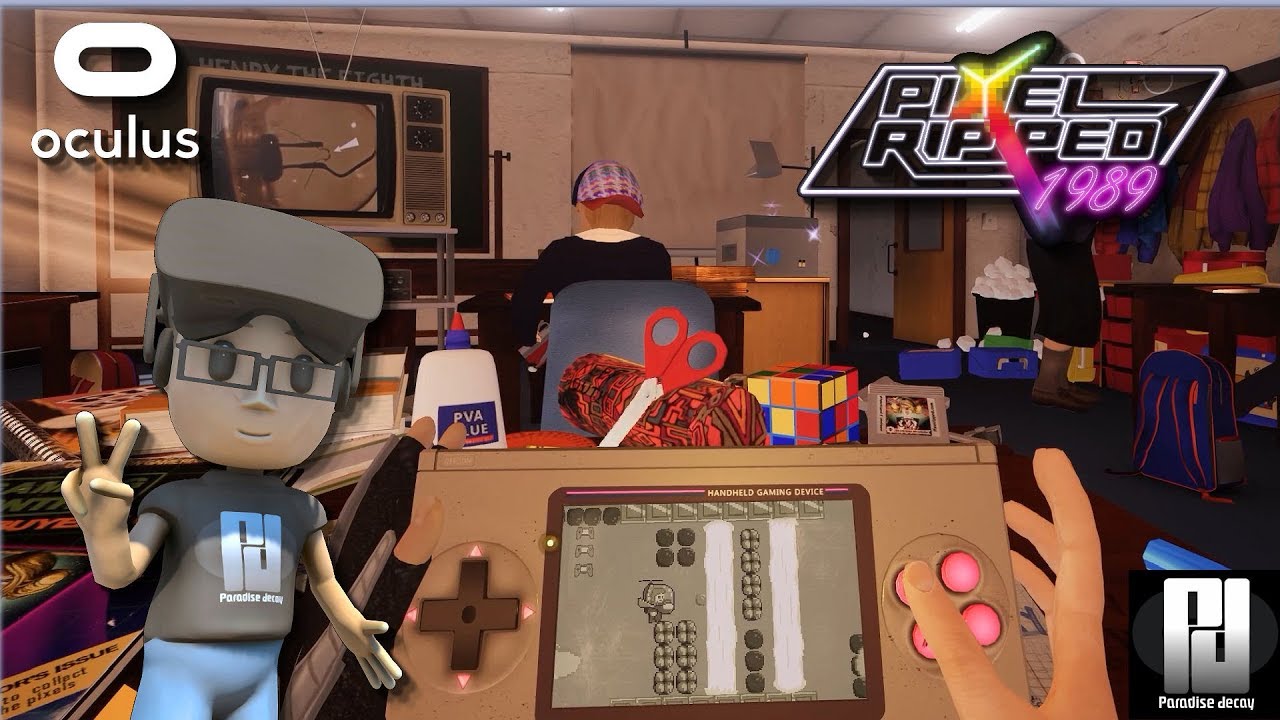 RETRO HEAVEN With PIXEL RIPPED 1989 VR! - 1ST IMPRESSIONS // Oculus ...