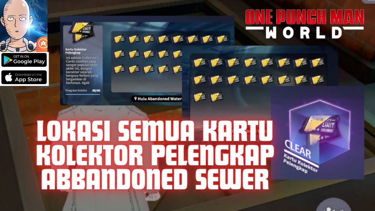 ALL COMPLIMENTARY COLLECTOR'S CARDS LOCATION - One Punch Man World ...