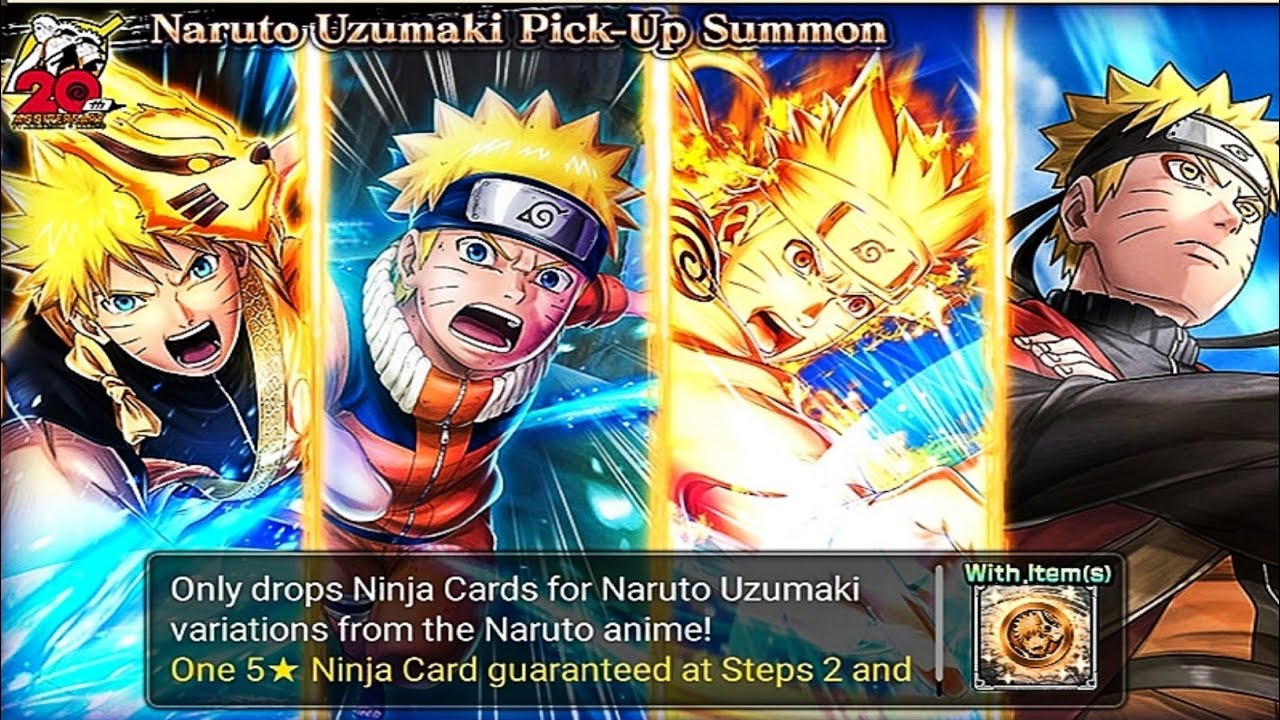 NxB NV: 850 Sb Summon On Naruto Uzumaki Pick-Up Summon| Naruto X Boruto ...