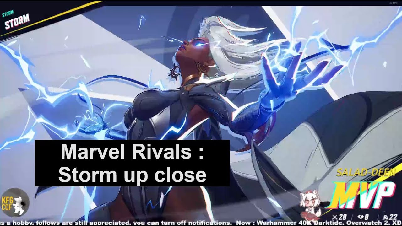 [MR] Marvel Rivals : Closer Look at Storm - YouTube