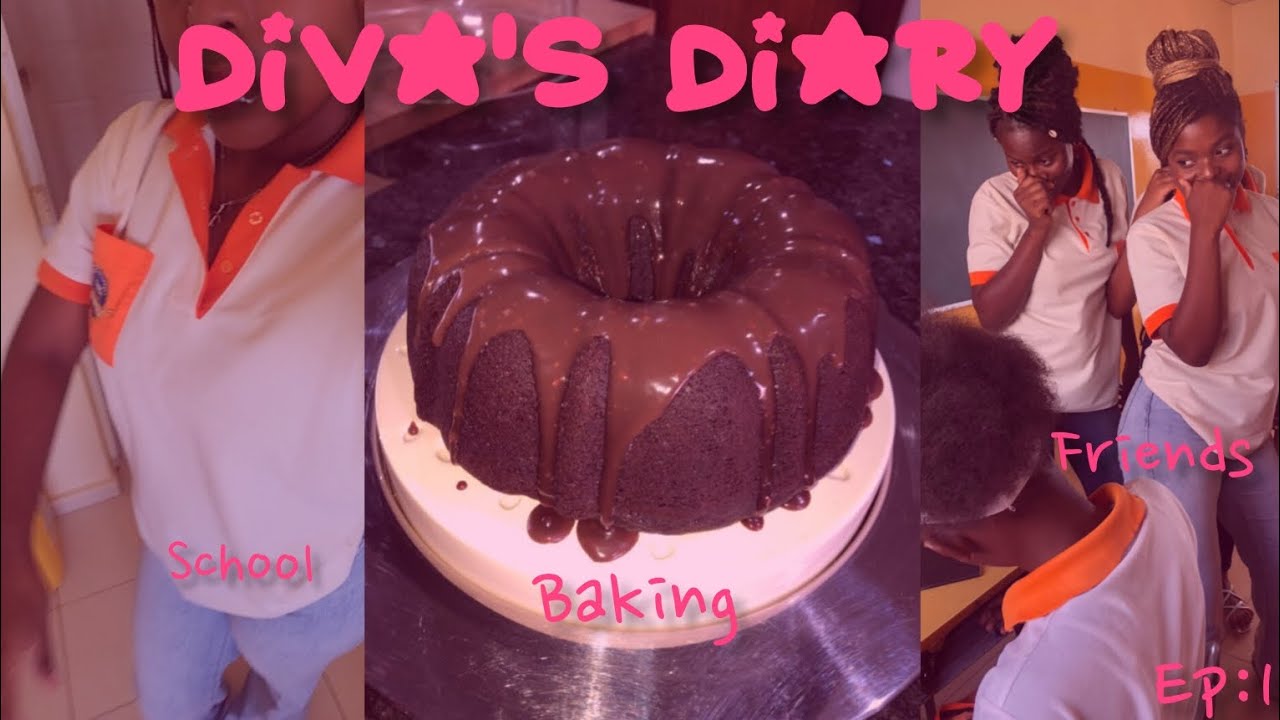 Diva's diary [virtual diary's] school, baking, venting || Joseline Amilia 🎀 - YouTube
