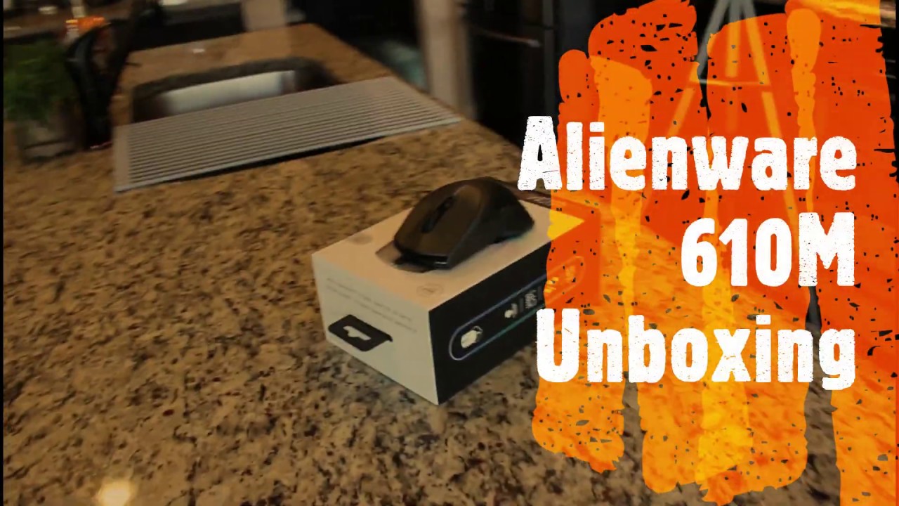 Alienware Gaming Mouse 610M Unboxing - YouTube
