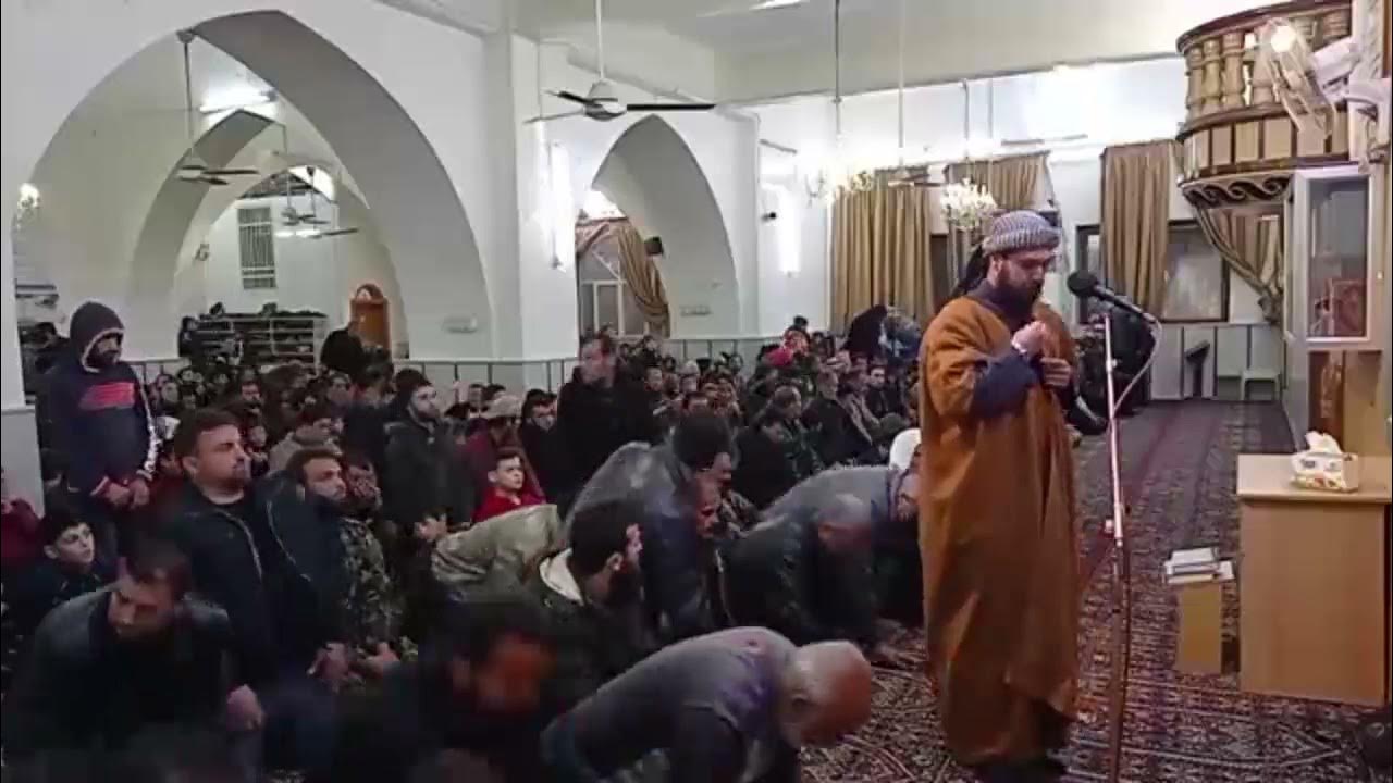 أذان وصلاة العشاء والتراويح والوتر ودعاء القنوت في الليلة الأولى من